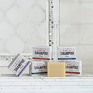 J·R·LIGGETT'S All-Natural Shampoo Bar, Herbal Formula - Supports Strong and Healthy Hair - Nourish Follicles with Antioxidants and Vitamins - Detergent and Sulfate-Free, One 3.5 Ounce Bar