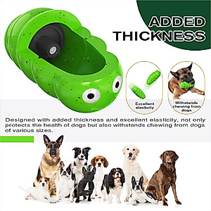 zaabaazina Dog Chew Toy for Aggressive Chewers, Squeaky Dog Toy Interactive Cute Shape, Teeth Grinding and Cleaning Function Retrieval Dog Toy Safe Material, Easy to Use