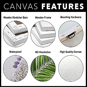 NLKTIYC I Love You More Wall Art,When I say I Love You More Canvas Print,I Love You Most Decor,Black and White Master Bedroom Picture,Over The Bed Typography Sign,Living Room Decal,Frame Easy to Hang