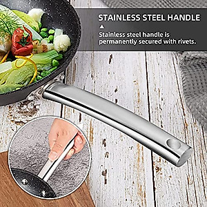 GlowSol 8 Inch Skillet Pan, Nonstick Frying Pan for All Stove, Small Non Stick Frying Pan, Chef Pans for Cooking, PFOA Free