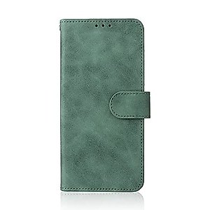 YukeTop Case for Oppo Reno2 Z, PU Leather Flip Folio Wallet Cover, with Card Slots, Case Cover for Oppo Reno2 Z.(Green)