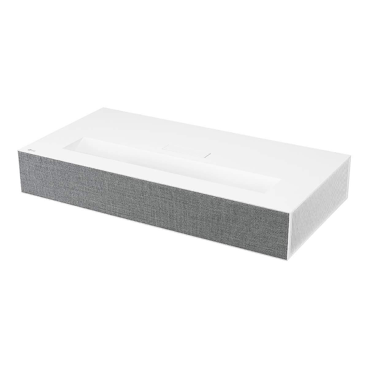 LG HU85LA Ultra Short Throw 4K UHD Laser Smart Home Theater Cinebeam Projector with Alexa built-in, LG Thinq AI, and LG webOS Lite Smart TV