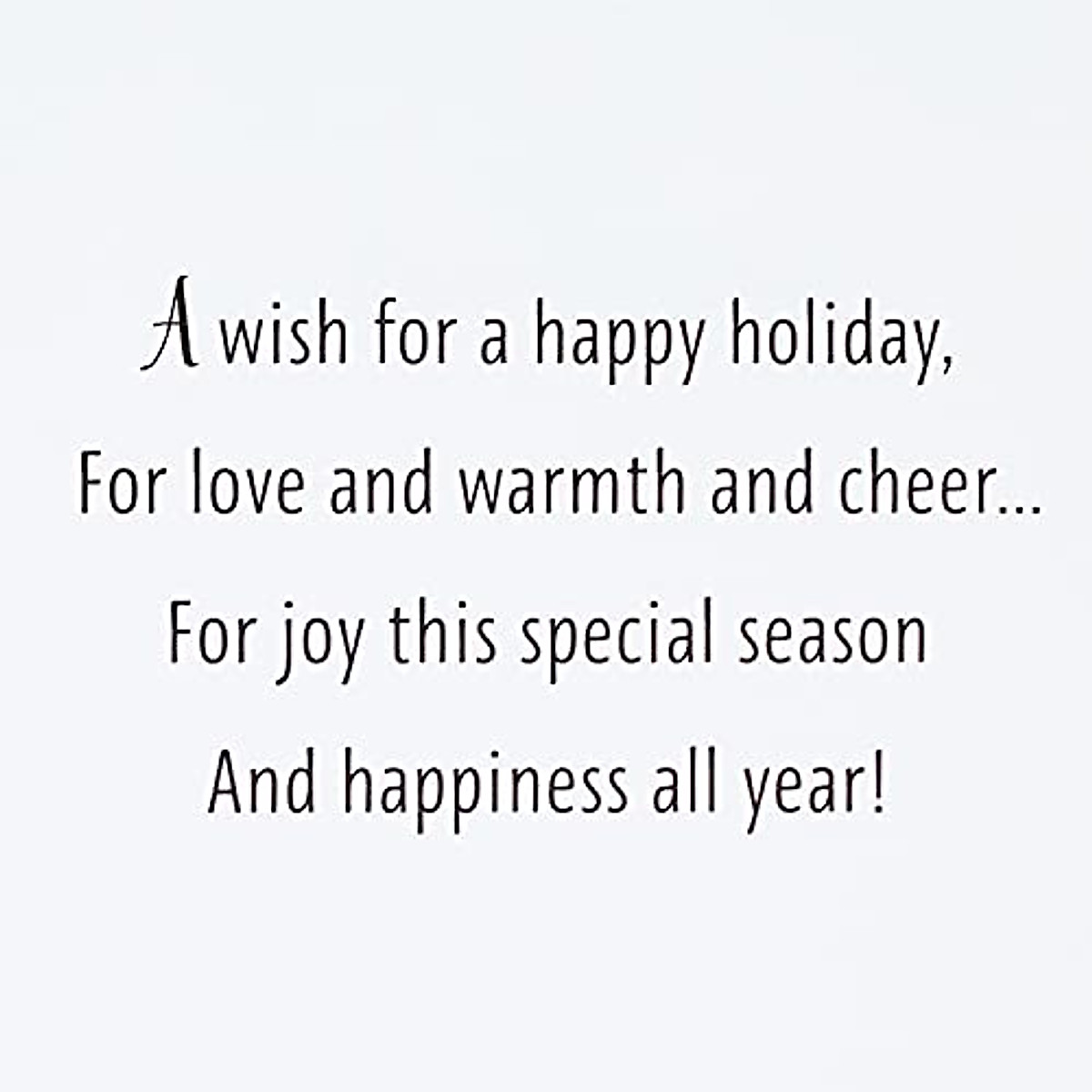 Hallmark Christmas Cards, Season's Best (10 Cards with Envelopes)