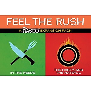 Bully Pulpit Games Fiasco Expansion Pack: Feel The Rush