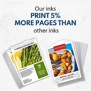 LOMENTICS Compatible Ink Cartridge Bottle Replacement for Epson 502 (Black, Magenta, Yellow and Cyan, 4-Pack)