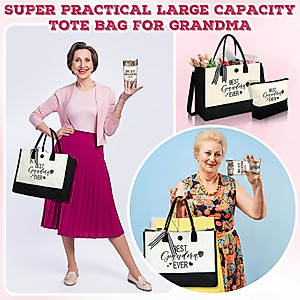 Silkfly 3 Pcs Nana Gift Set for Christmas Best Grandma Ever Gifts Grandma Birthday Gifts Mothers Day Gifts for Nana from Grandchildren, Grandkids