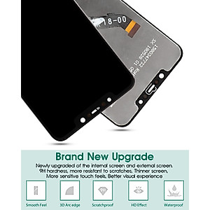 for Xiaomi Mi Pocophone F1 LCD Display Touch Screen Digitizer Assembly for Xiaomi Poco F1 Screen Replacement 6.18" Black