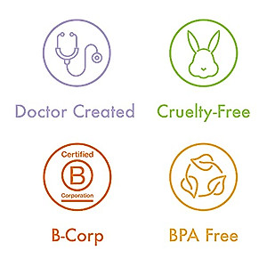 Dr. Brite Natural Kids Antiplaque Toothpaste, Fluoride Free Sulfate Free Doctor Formulated Plant-Based Ingredients - Berry, 5 oz (3-Pack)