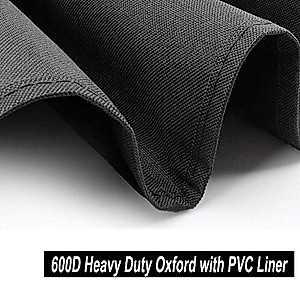 BBQ Future Grill Cover for Z Grills ZPG-700D, 52 Inch 600D Heavy Duty Waterproof BBQ Grill Cover(UV & Weather Resistant & Rip Resistant)