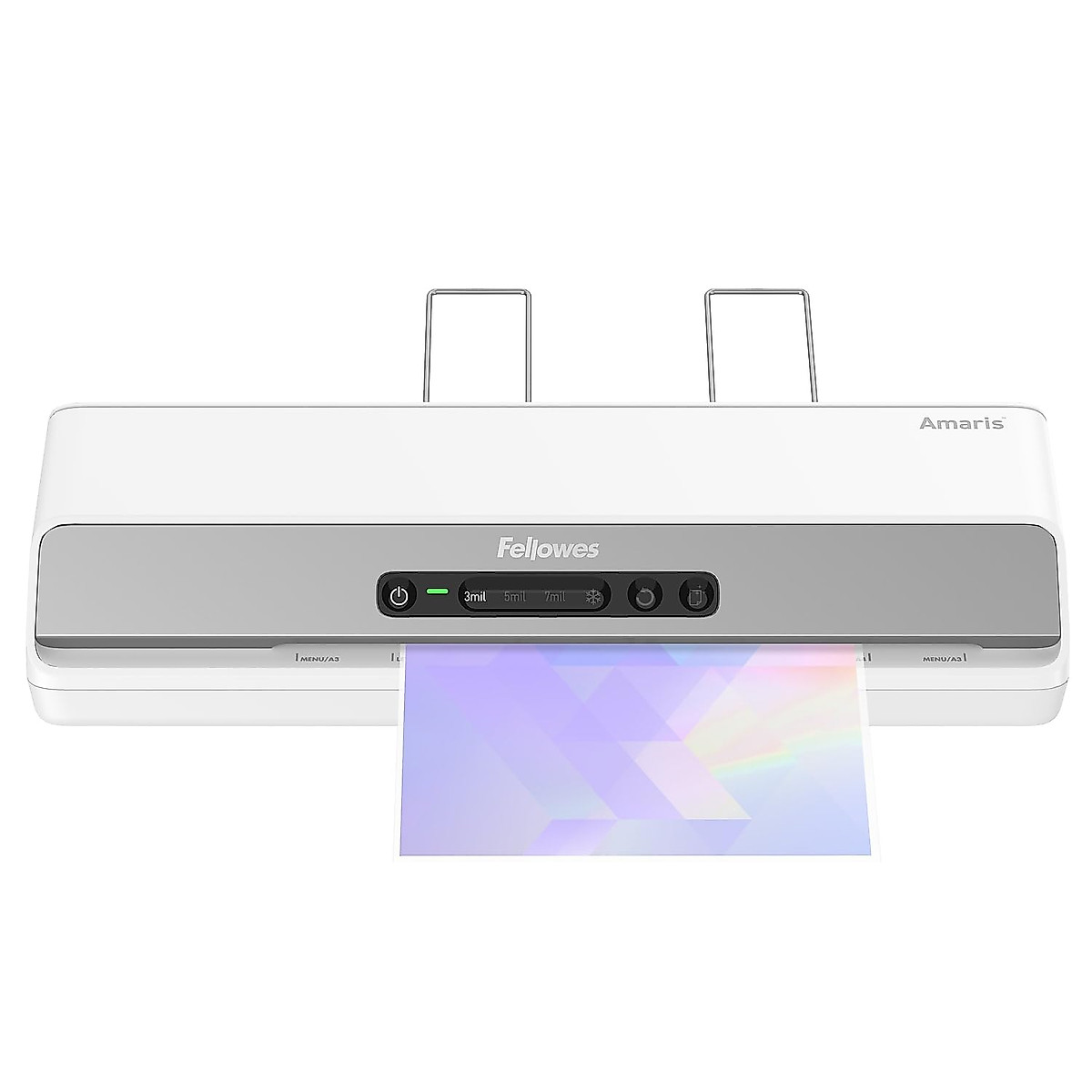 Fellowes Amaris™ 125 laminator Machine, School or Office use, 12.5 max Width, with 10 Jam Free Laminating Sheets