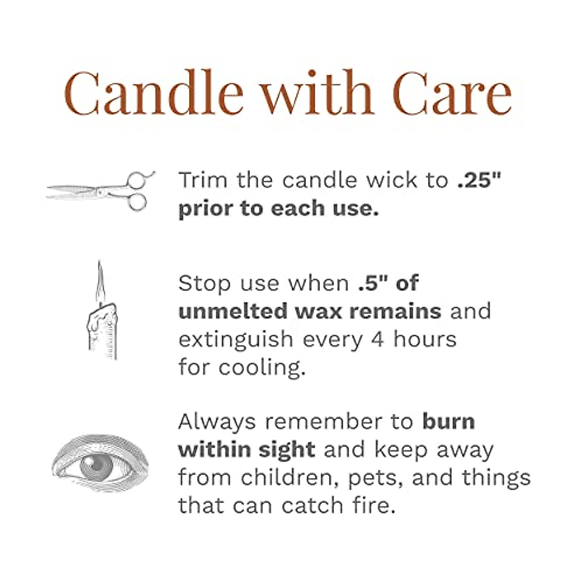 Candle-lite Scented Candles, Cinnamon Rolls Fragrance, One 18 oz. Single-Wick Aromatherapy Candle with 110 Hours of Burn Time, Brown Color