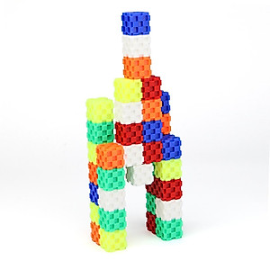 Küp-Tak Building Blocks for Kids Boys Girls-36Pcs Building Toys Set for Ages 3 & Up