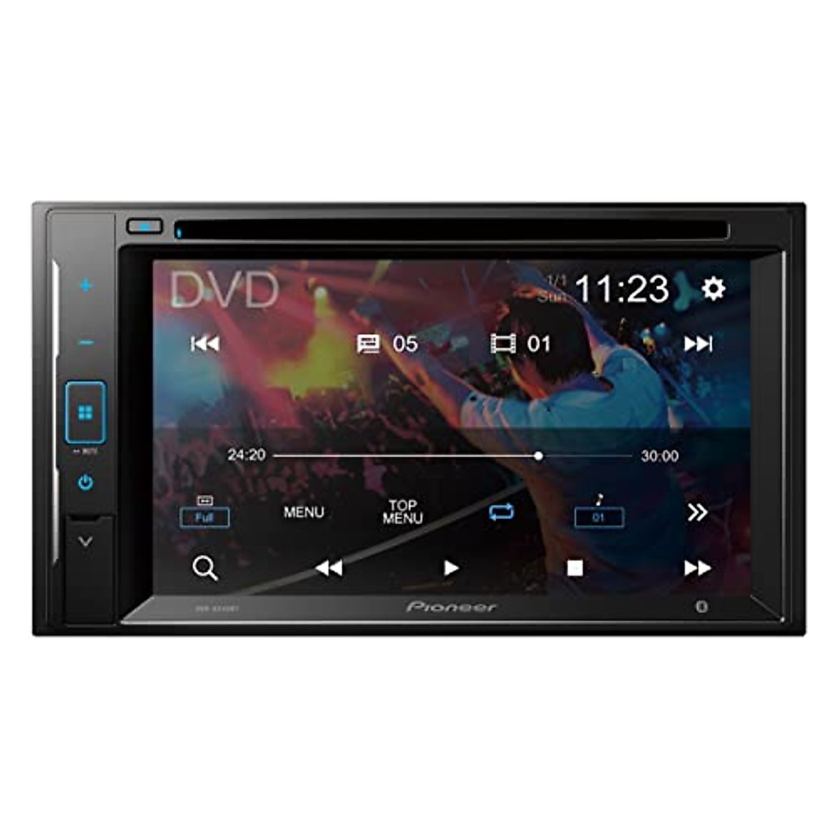 Pioneer AVH-200EX Multimedia DVD Receiver with 6.2" WVGA Display, and Built-in Bluetooth