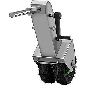 VEVOR Manual Trailer Dolly, 10000 LBS Towing Capacity Trailer Mover Valet with 2-5/16 in Ball & 10.63" Wheels, Adjustable Height Heavy-Duty Jack Tug for Car, RV, Boat, and Travel Trailers