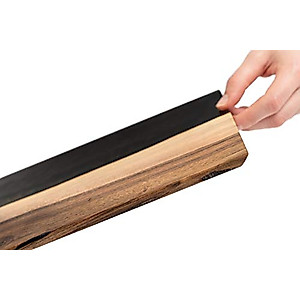 BARDAK Large Luxury Wooden Cheese Board, Charcuterie Platter & Serving Tray, Handmade Wine & Cheese Board Gift, Housewarming Gifts for Couples, Unique Wood Epoxy River Board