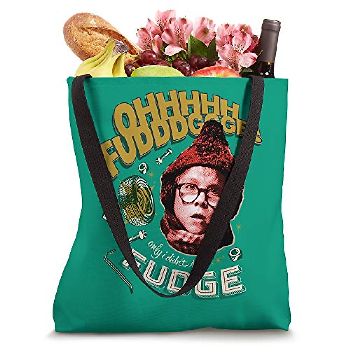 A Christmas Story Oh Fudge! Tote Bag