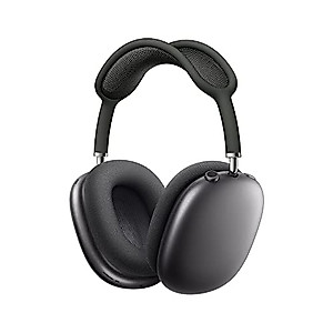 Apple AirPods Max Wireless Over-Ear Headphones. Active Noise Cancelling, Transparency Mode, Spatial Audio, Digital Crown for Volume Control. Bluetooth Headphones for iPhone - Space Gray