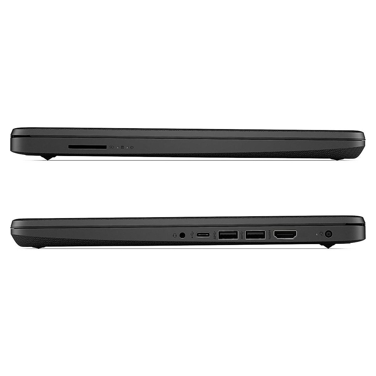 HP Essential Laptop, 14" HD Touchscreen, AMD Ryzen 3 5300U, 16GB RAM, 512GB SSD, Webcam, HDMI, Wi-Fi 5, Windows 11 Home, Black