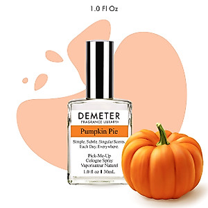 DEMETER Pumpkin Pie, 1 oz Cologne Spray, Perfume for Women and Men