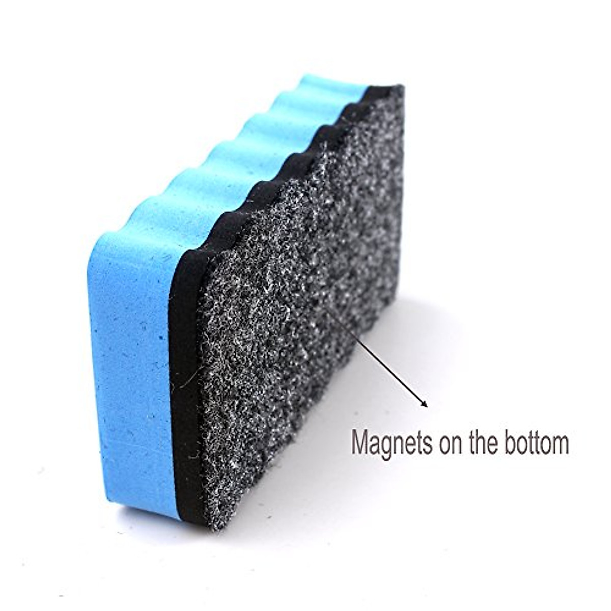 Z ZICOME 4 Pack Magnetic White Board Eraser for Home, School and Office - 4 X 2.3 X 0.8 Inch