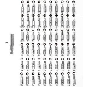 Protorq Security Screwdriver Bit Set, 61-Piece