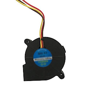 2-Pack Long Lifetime 3wires 50x50x15mm DC Fans DC 5V Cool Blower Fan 5015 Extruder Hotend Cooler Front Hotend Fan for Prusa i3 MK3 MK3S MK2/2.5 3D Printer