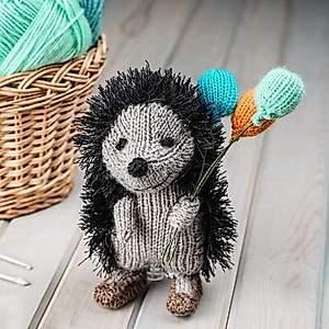 oAutoSjy 2 Pack Soft Milk Cotton Yarn Skeins Wool Yarn for Crocheting & Knitting Hand Knitted Yarn Weaving Yarn Solid Color Knitting Yarn Crochet Yarn Craft Materials for DIY Doll Sweater Scarf Shawl