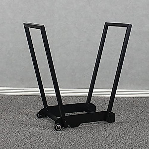 Industrial Rustic Firewood Log Rack for Home Fire Place Decoration,Indoor Outdoor Wrought Iron Firewood Holders,Lumber Storage Stacking,Metal Firewood Racks,Black(Large)