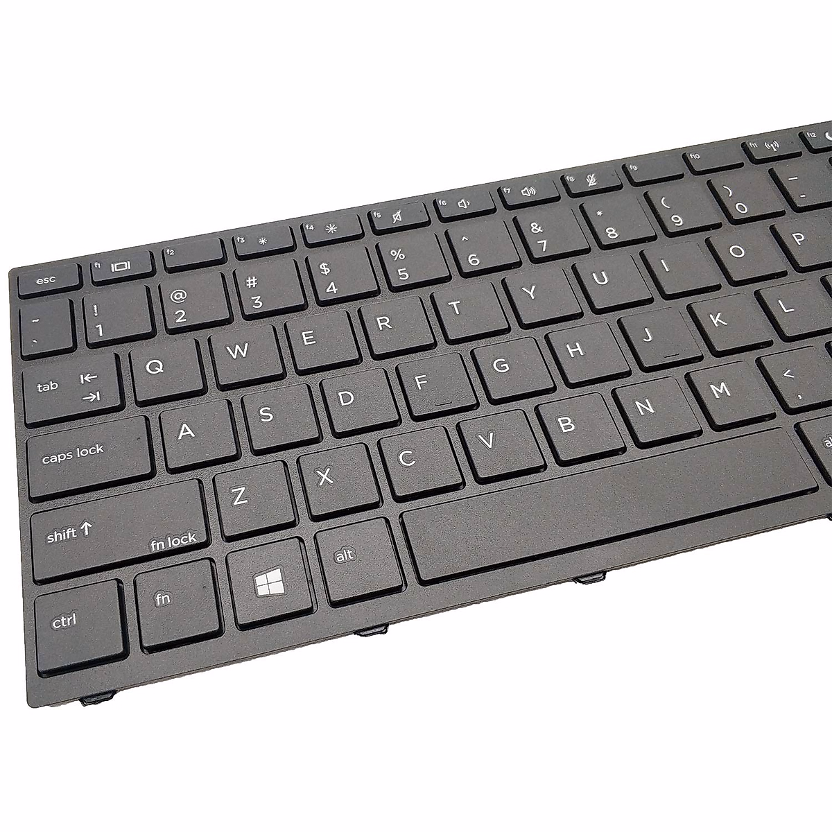 Sierra Blackmon US Layout Notebook Keyboard for HP ProBook 450 G5/455 G5/470 G5 Series, Black, No Backlight, 9z.nefsq.001 nsk-xk0sq 450 G5