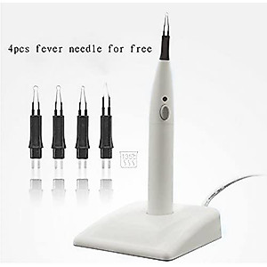 Dent~al Gutta Percha Teeth Gum Cutter Endo Gutta Percha Cutter with 4 Tips 110V