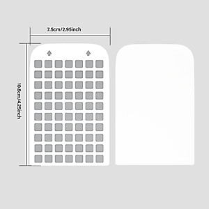 Mosalogic Sticky Card Refill Replacement Glue Cards for Flying Insect Trap Indoor-5pack (No Device)