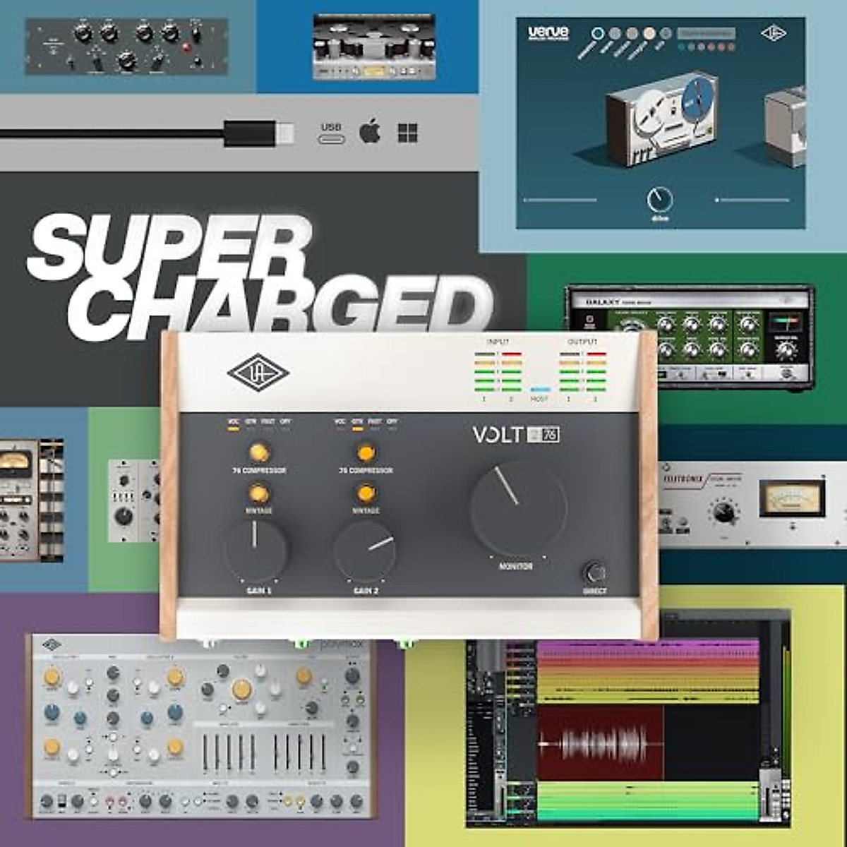 Universal Audio Volt 276 USB Recording Studio Audio Interface