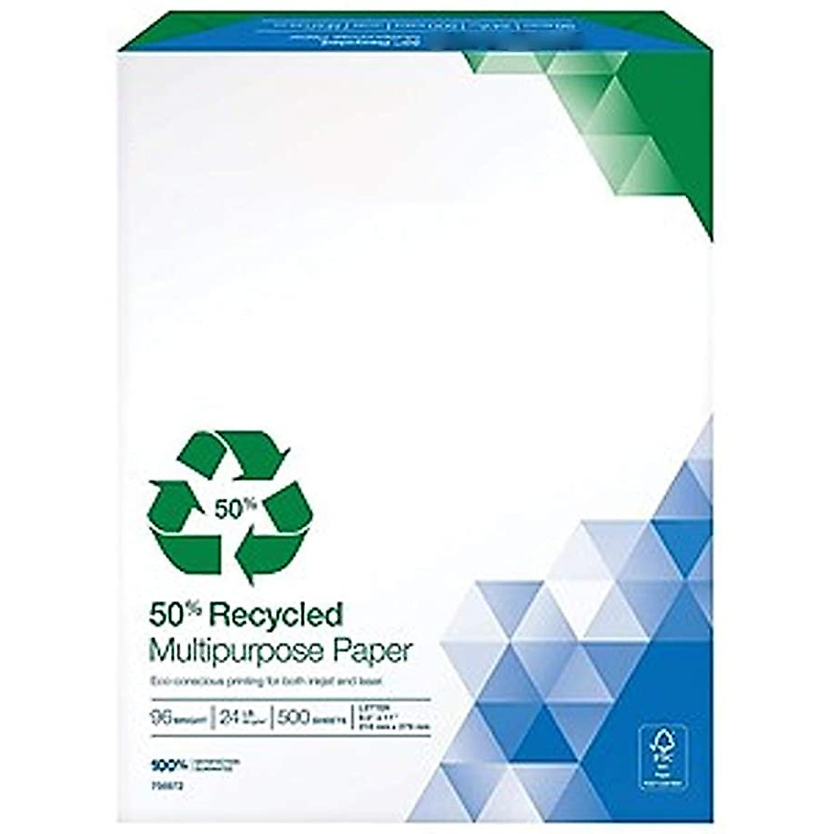 MyOfficeInnovations 756972 8.5 x 11 Paper, 24 lbs., 96 Brightness, 500/RM