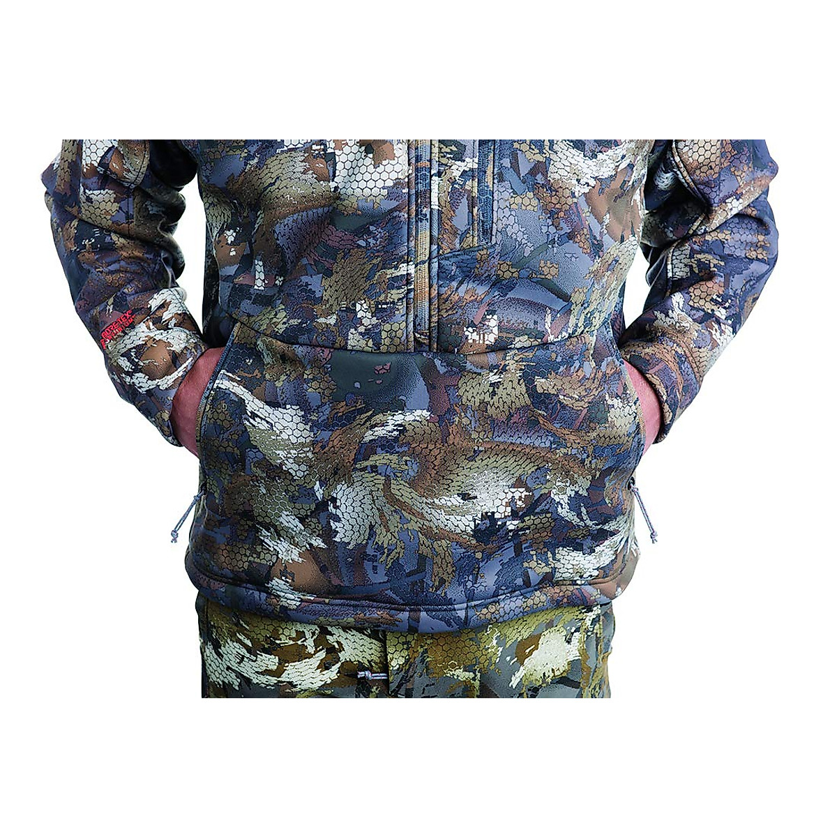 Sitka Men's Hunting Windproof Gore-Tex Camo Dakota Hoody, Optifade Timber, Medium