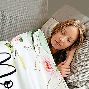 Gifts for Mom, Mother's Day Blanket Gifts for Mom from Son/Daughter, Birthday Anniversary for Mom, Soft and Cozy Flannel Throw Blanket, 50x60inch