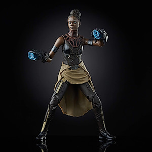 Marvel Legends Series Black Panther Shuri 6" Collectible Action Figure Toy for Ages 6 & Up with Accessories & Build-A-Figurepiece