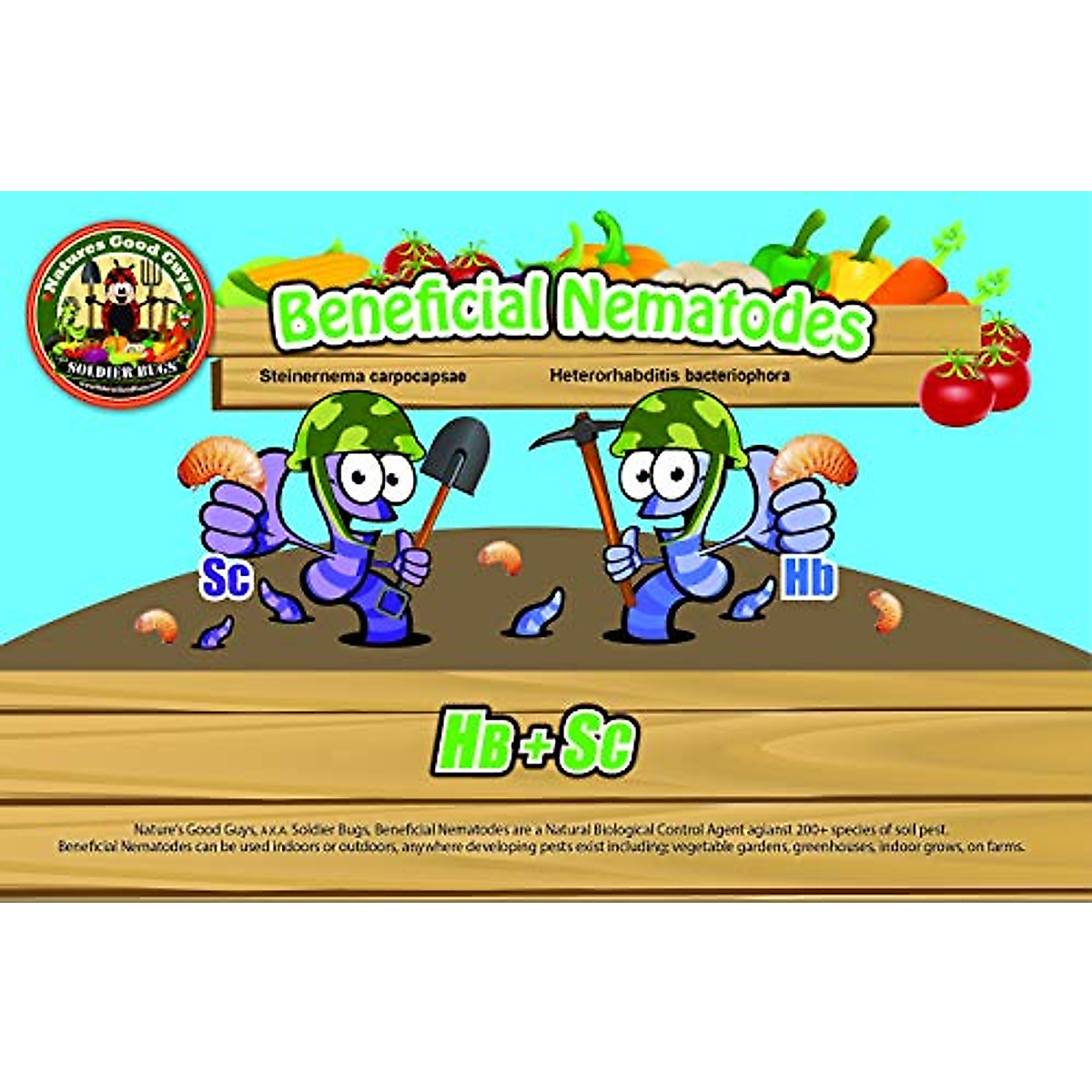 Bug Sales Beneficial Nematodes Hb & Sc - 25 Million