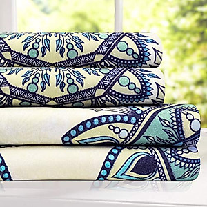 Full Size Sheet Sets - Breathable Luxury Sheets with Full Elastic & Secure Corner Straps Built In - 1800 Supreme Collection Extra Soft Deep Pocket Bedding Set, Sheet Set, Full, Ashley