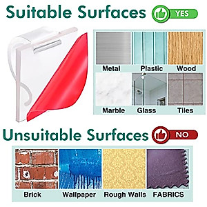 240 Pcs Cable Clips Adhesive Lights Clips Outdoor Wall Cord Clips with Adhesive Tapes Cord Organizer R Shape Cable Clips TV Wire Clips for Office Car Home Light Electric Wires (Clear, Large)