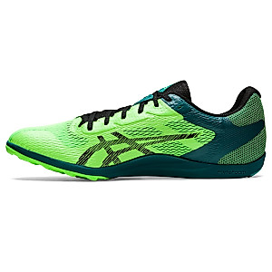 ASICS Unisex Resurgence XC Cross Country, 9.5, Green Gecko/Black