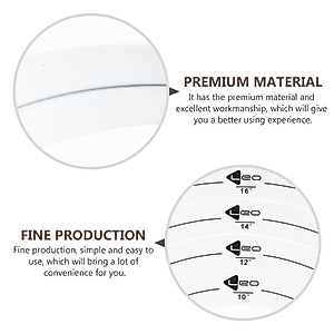 MILISTEN 4pcs Drum Dampening Pad Tone Control Drum Mute Drum Damper Silencer Snare Drum Mute Portable Snare Drum Silencer Snare Drum Parts Accessory Black White