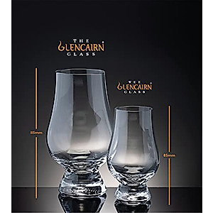 The WEE Glencairn Crystal Whiskey Glass, Miniature Whisky Tasting Glass, Set of 6