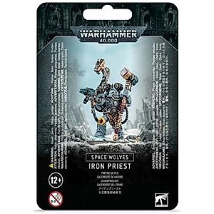 Warhammer Games Workshop 40,000 - Space Wolves Iron Priest
