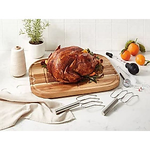 Our Table 16-Piece Turkey Prep and Carving Board Kit