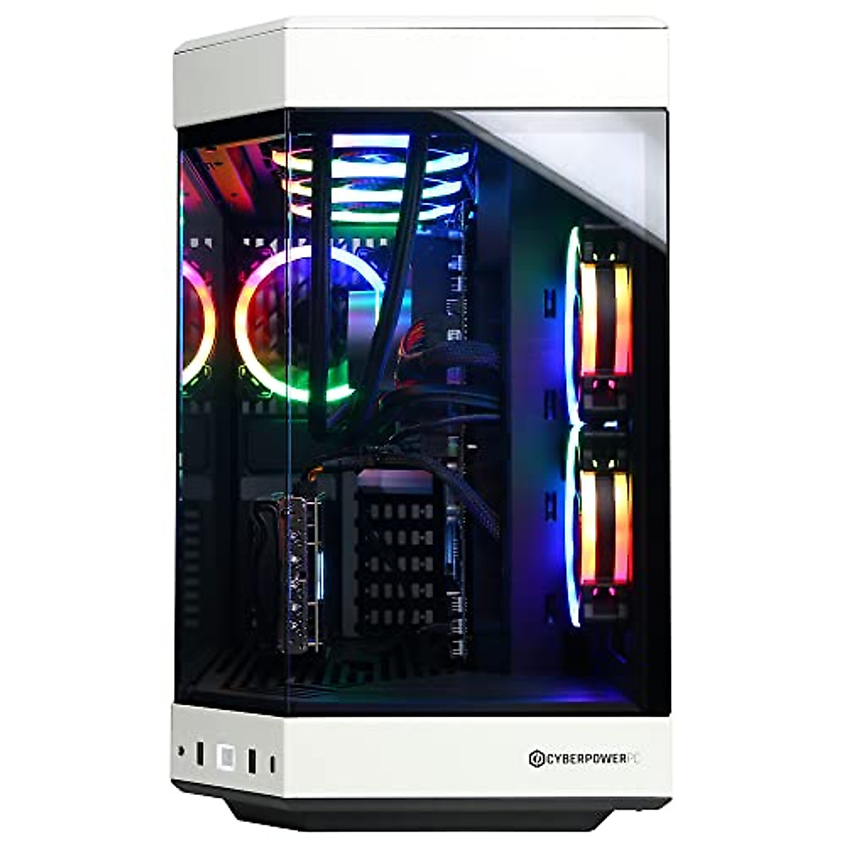 CyberPowerPC Gamer Xtreme VR Gaming PC, Intel Core i9-13900KF 3.0GHz, GeForce RTX 4070 Ti 12GB, 16GB DDR5, 1TB NVMe PCIe SSD, WiFi Ready & Windows 11 Home (GXiVR8080A34), White