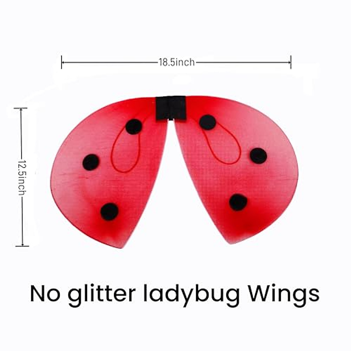 Danballto Ladybug Costume for Toddler Girls Tutu Wings Kids Halloween Costume for Girls Party Favo Dress Up r (red Black)