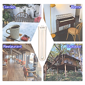 FUL15W-BL (BF-35) Fluorescent Black Light Bulb Replacement for Flowtron BK-15D,Hem/IUA 15 Watt 4-Pin,Black/Flag BB-15WHT,Stinger U/V15, FP15, TZ15, BB-15WHT,7.7in Overall Length 2Pack