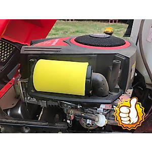 Podoy 796031 Air Filter for Compatible with Briggs and Stratton with Pre Filter 797704 594201 591334 796031 MIU13038 GY21435 MIU13963 Lawn Mower