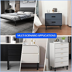 SKMYL Adjustable Height Center Support Leg for Bed Frame,Bed Center Slat Support Leg (7.5~14.5 (2PCS))