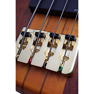 Schecter Stiletto Studio-4 Fretless Electric Bass Honey Satin (HSN)Left Handed